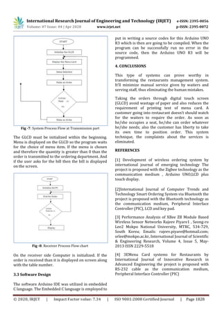 IRJET - Ingenious Menu Ordering System for Restaurants | PDF