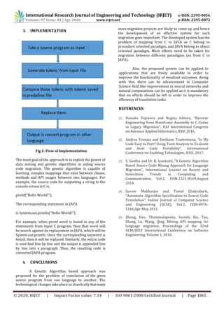 IRJET - From C to JAVA | PDF
