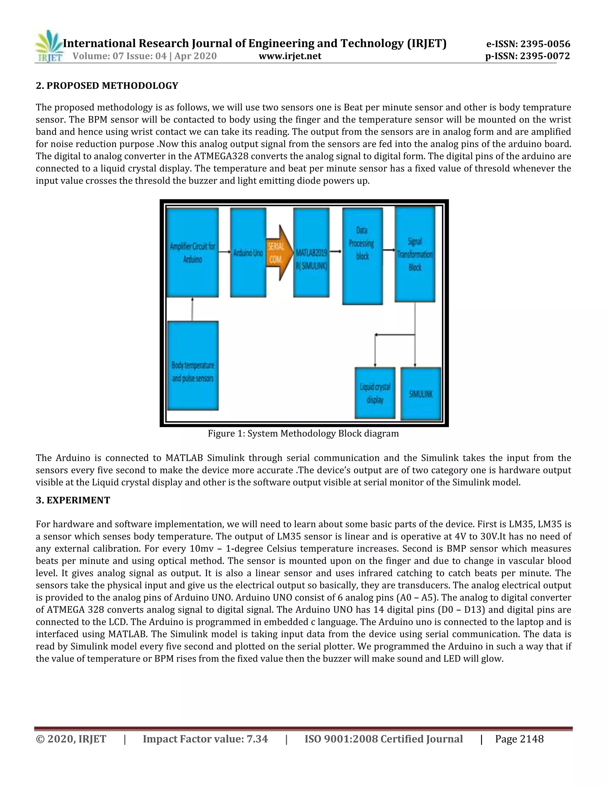 IRJET - Simulink based Real Time Blood Pressure and Body Tempraure Monitring System | PDF ...