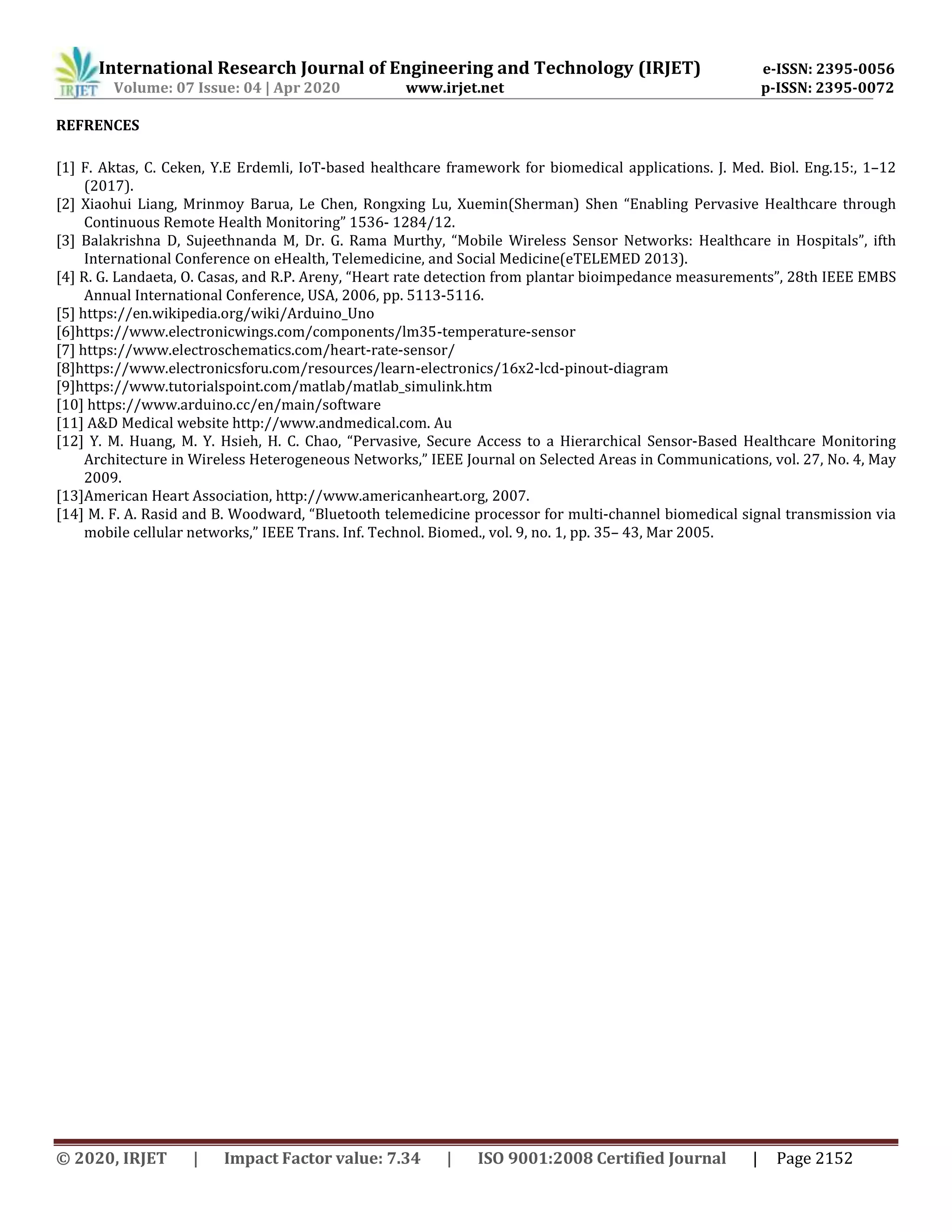 IRJET - Simulink based Real Time Blood Pressure and Body Tempraure Monitring System | PDF ...