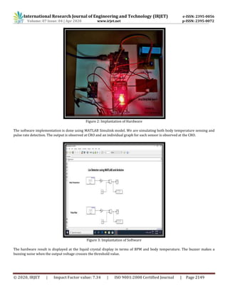IRJET - Simulink based Real Time Blood Pressure and Body Tempraure Monitring System | PDF ...