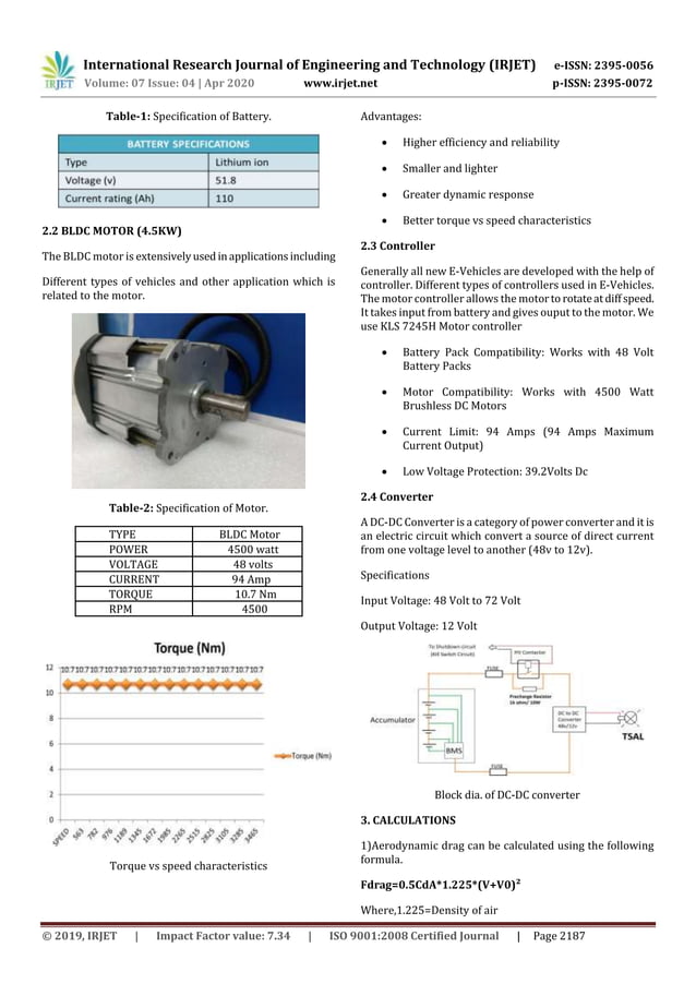 IRJET - Design of EV with Fault Detection and Monitoring in Low Voltage System | PDF