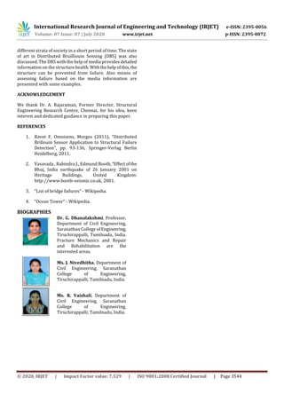 IRJET - Media-Processing for Structural Failure Assessment | PDF