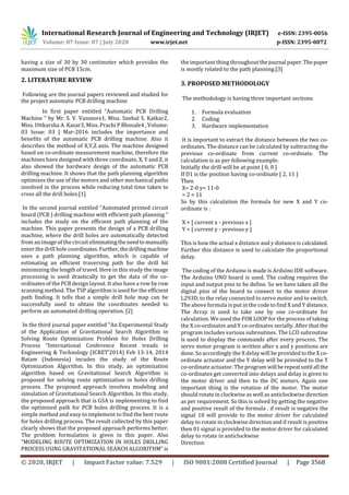 IRJET - Embedded System Based Automatic PCB Drilling Machine | PDF | Technology & Computing
