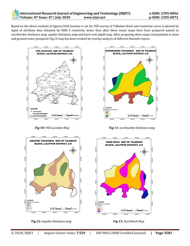 IRJET - Remote Sensing, GIS and Geophysical Techniques to Find Suitable ...