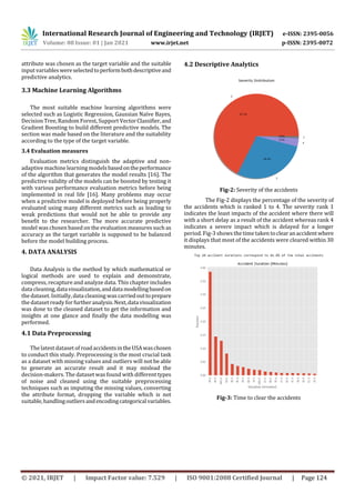 IRJET - Road Accident and Emergency Management: A Data Analytics Approach | PDF