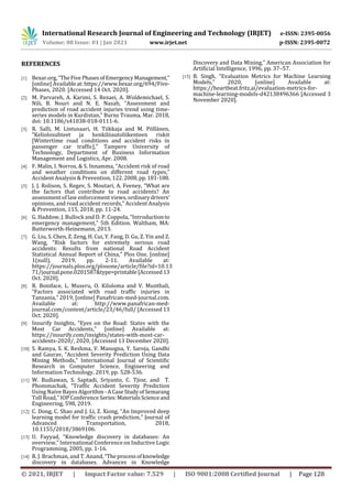 IRJET - Road Accident and Emergency Management: A Data Analytics ...