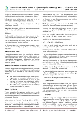 IRJET - Research on Design of Semi-Polygonal Segment of Submerged Floating Tunnel | PDF | Civil ...