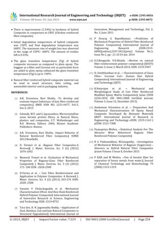 IRJET - Development and Mechanical Testing of Bagasse and Coconut Coir ...