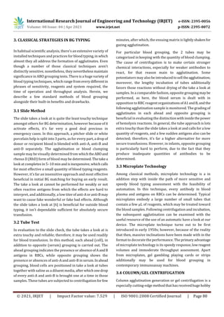 IRJET- Design and Fabrication of Smart Blood Group Detector | PDF