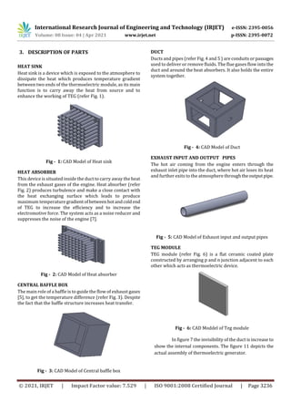 Analysis and Design Methodology for Thermoelectric Power Generation ...