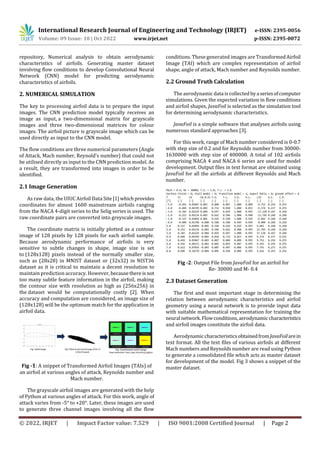 Artificial Intelligence Based Method for Obtaining Aerodynamic Characteristics of Airfoils | PDF