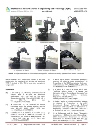 Indigenously Design Development and Motion Control of Multi-DoF Robotic Manipulator | PDF