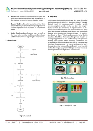 NAAN – AN AUGMENTED REALITY BASED MENU APPLICATION | PDF