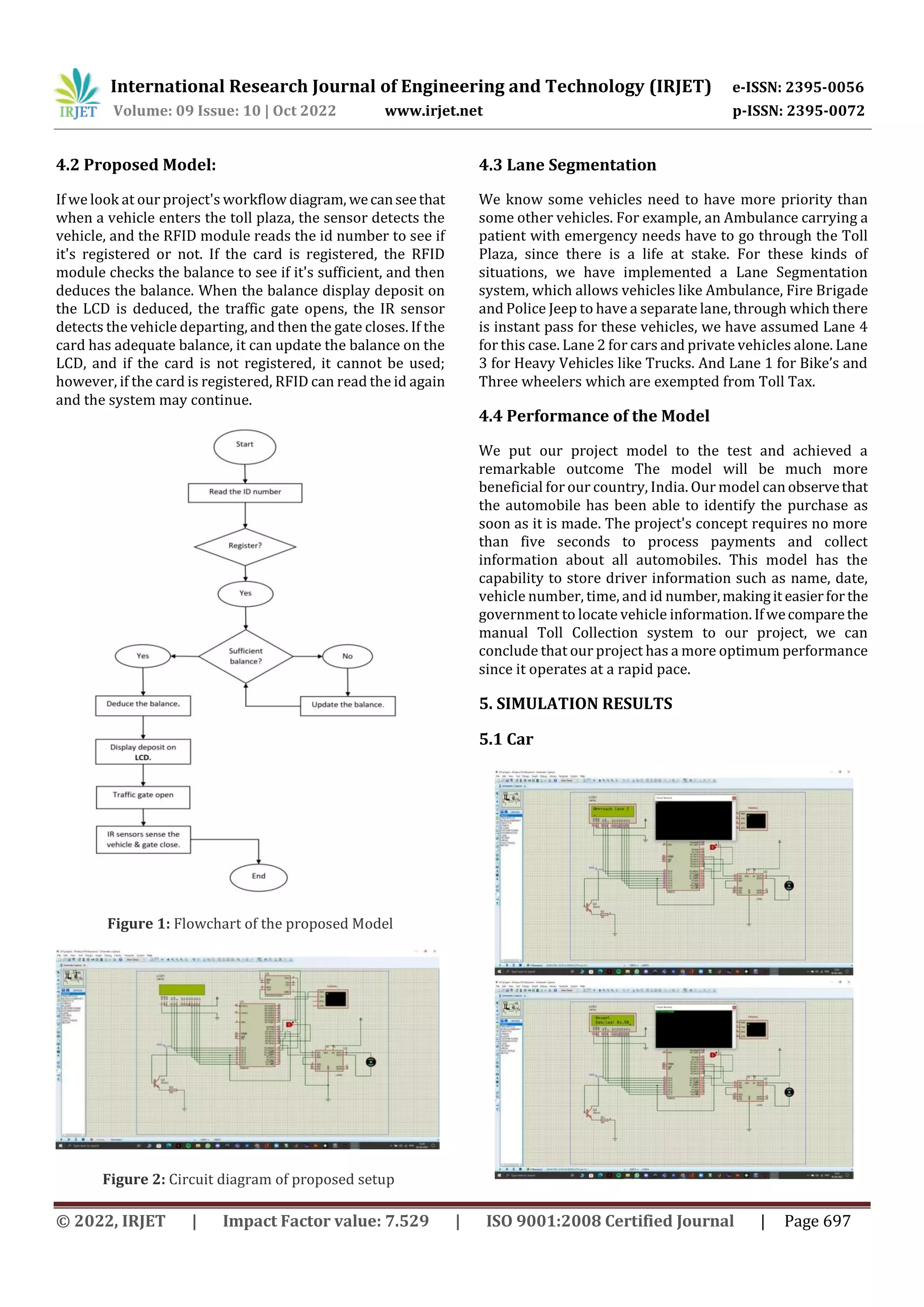 Automated Toll Collection System with Vehicle Categorization and ...