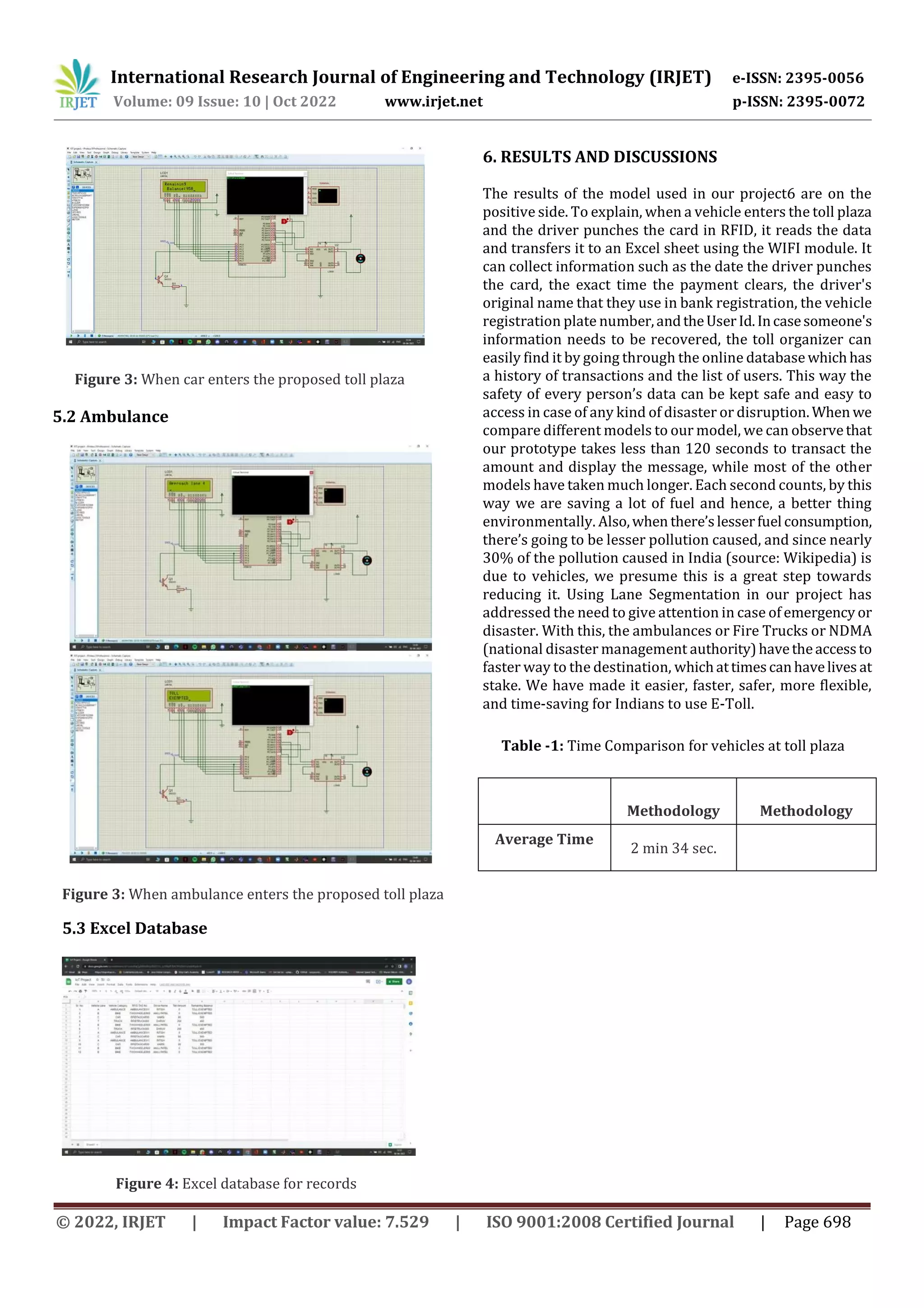 Automated Toll Collection System with Vehicle Categorization and ...