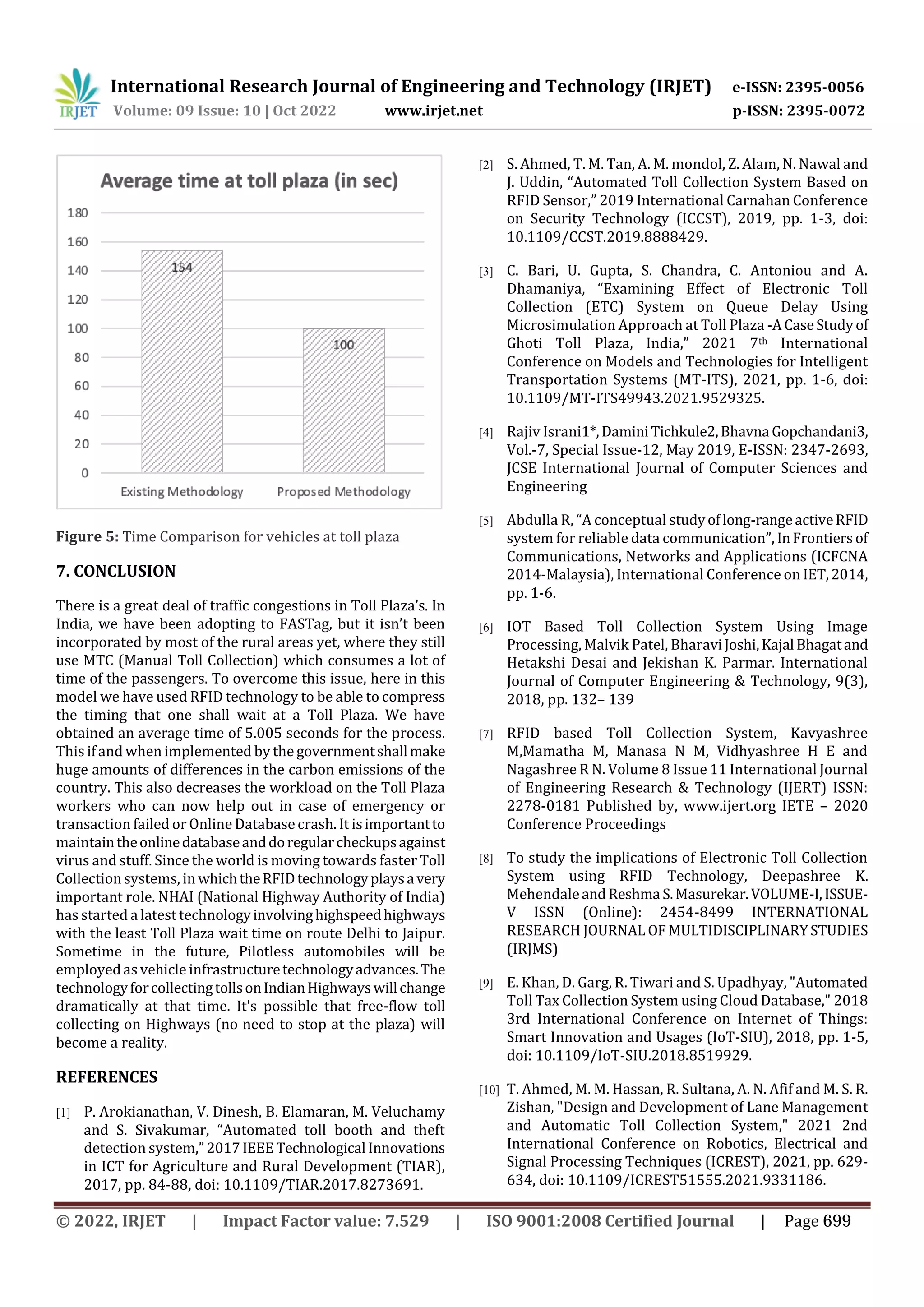 Automated Toll Collection System with Vehicle Categorization and ...