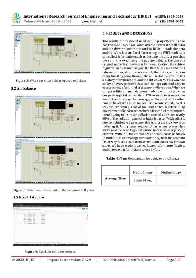 Automated Toll Collection System with Vehicle Categorization and ...