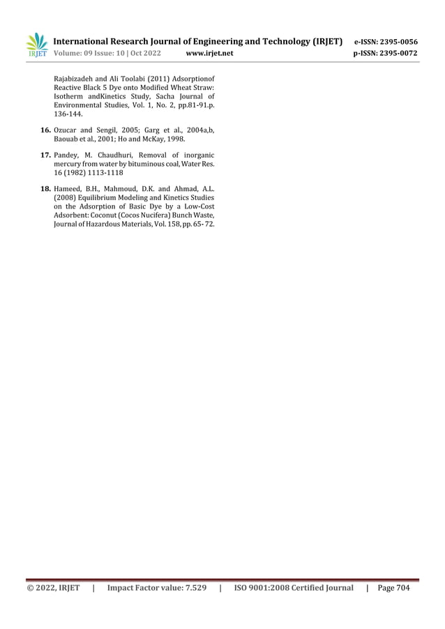 REMOVAL OF TEXTILE DYES FROM AQUEOUS SOLUTION USING SUGARCANE BAGASSE AND FRUIT PEELS | PDF ...