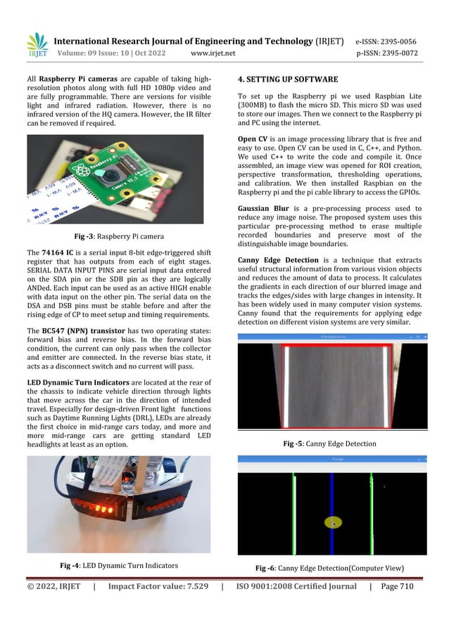 IoT-based Autonomously Driven Vehicle by using Machine Learning & Image Processing | PDF