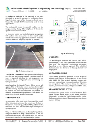 IoT-based Autonomously Driven Vehicle by using Machine Learning & Image Processing | PDF