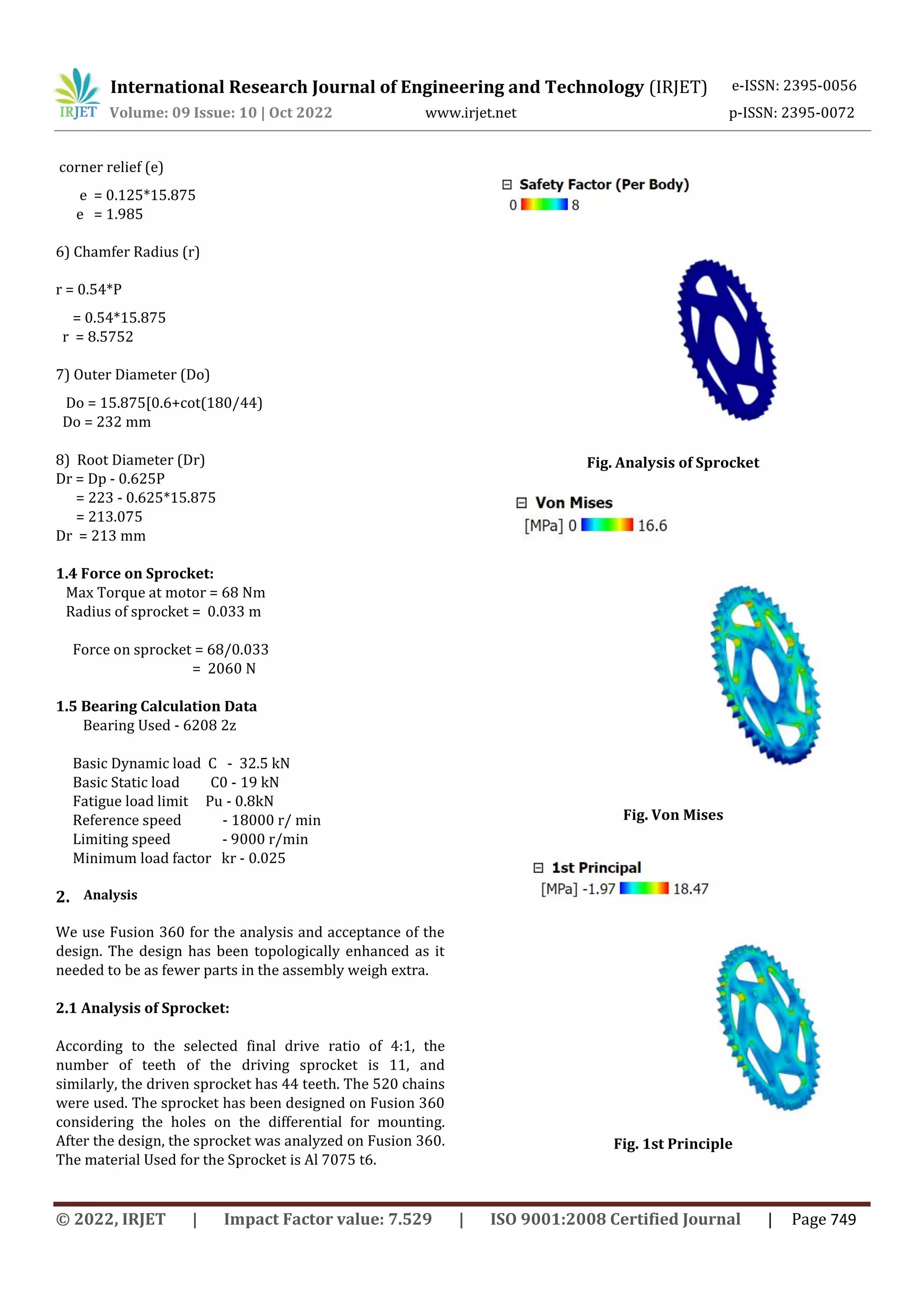 Design and analysis of Spool Drive For FSAE Vehicle | PDF