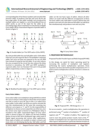 High Speed and Area Efficient Matrix Multiplication using Radix-4 Booth ...