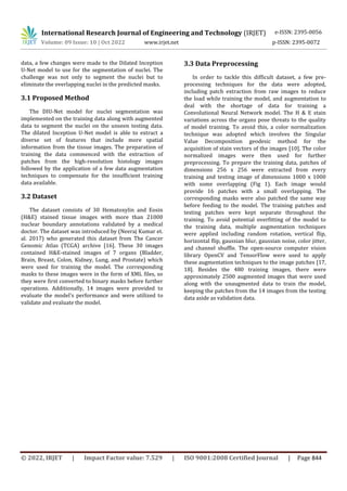 Dilated Inception U-Net for Nuclei Segmentation in Multi-Organ Histology Images | PDF
