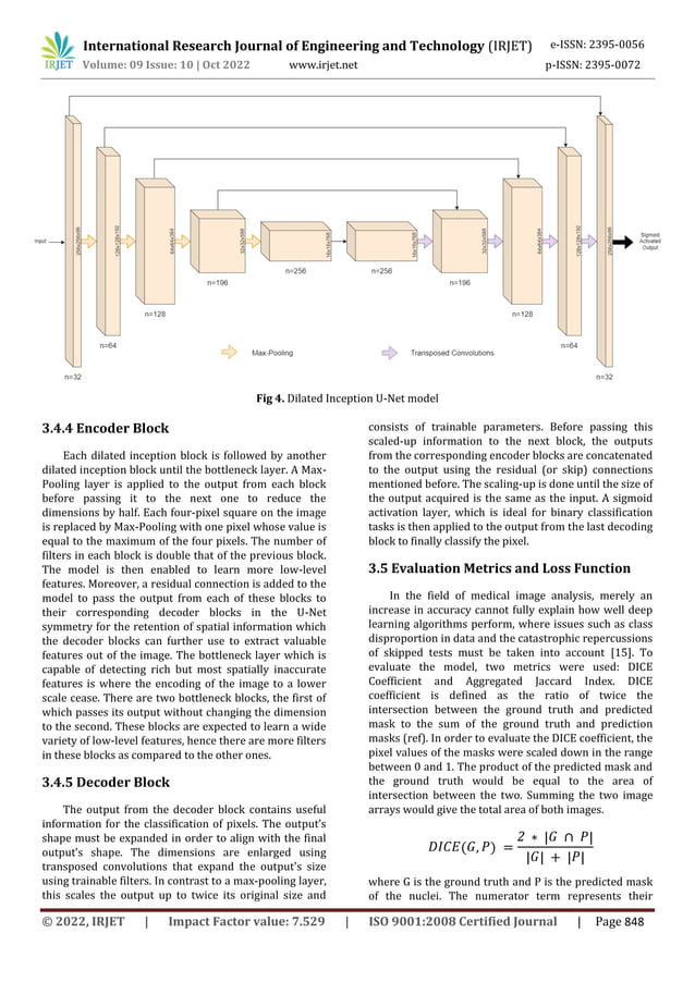 Dilated Inception U-Net for Nuclei Segmentation in Multi-Organ Histology Images | PDF