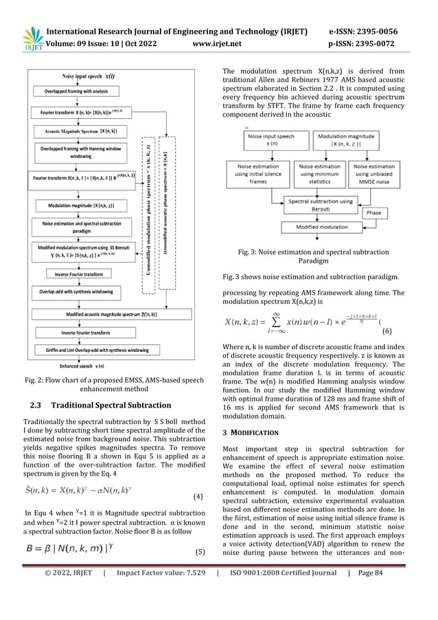 Enhanced modulation spectral subtraction for IOVT speech recognition application | PDF | Digital ...