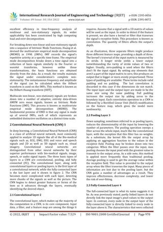 DIAGNOSIS OF BRADYCARDIA ARRHYTHMIA USING MEMD AND CONVOLUTIONAL NEURAL NETWORKS | PDF | Heart ...
