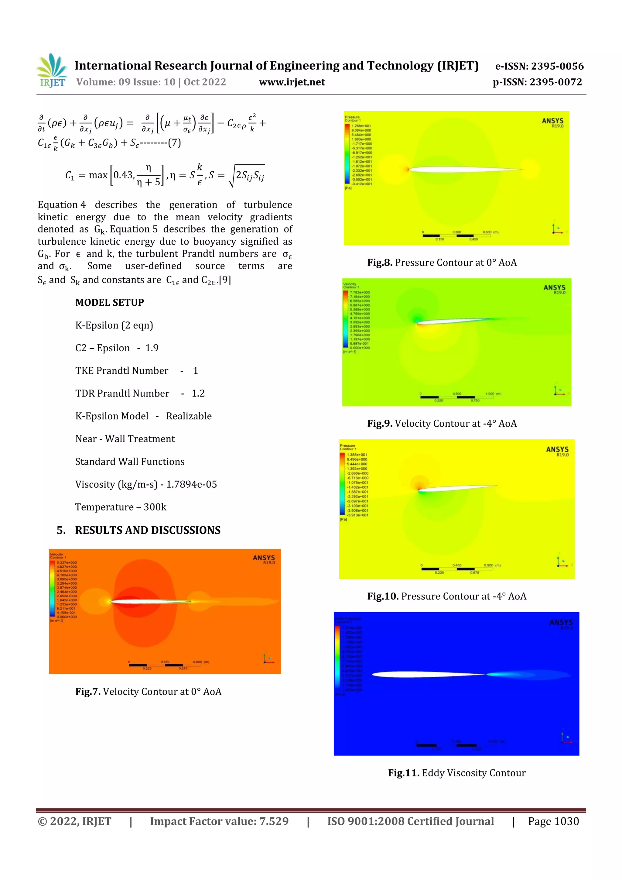 COMPUTATIONAL FLUID DYNAMIC ANALYSIS OF NACA 0006 AEROFOIL AT DIFFERENT PARAMETERS WITH ...