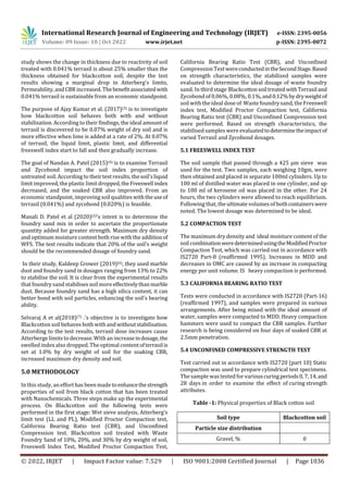 ENHANCEMENT OF SOIL SUBGRADE PROPERTIES USING TERRASIL AND ZYCOBOND ...