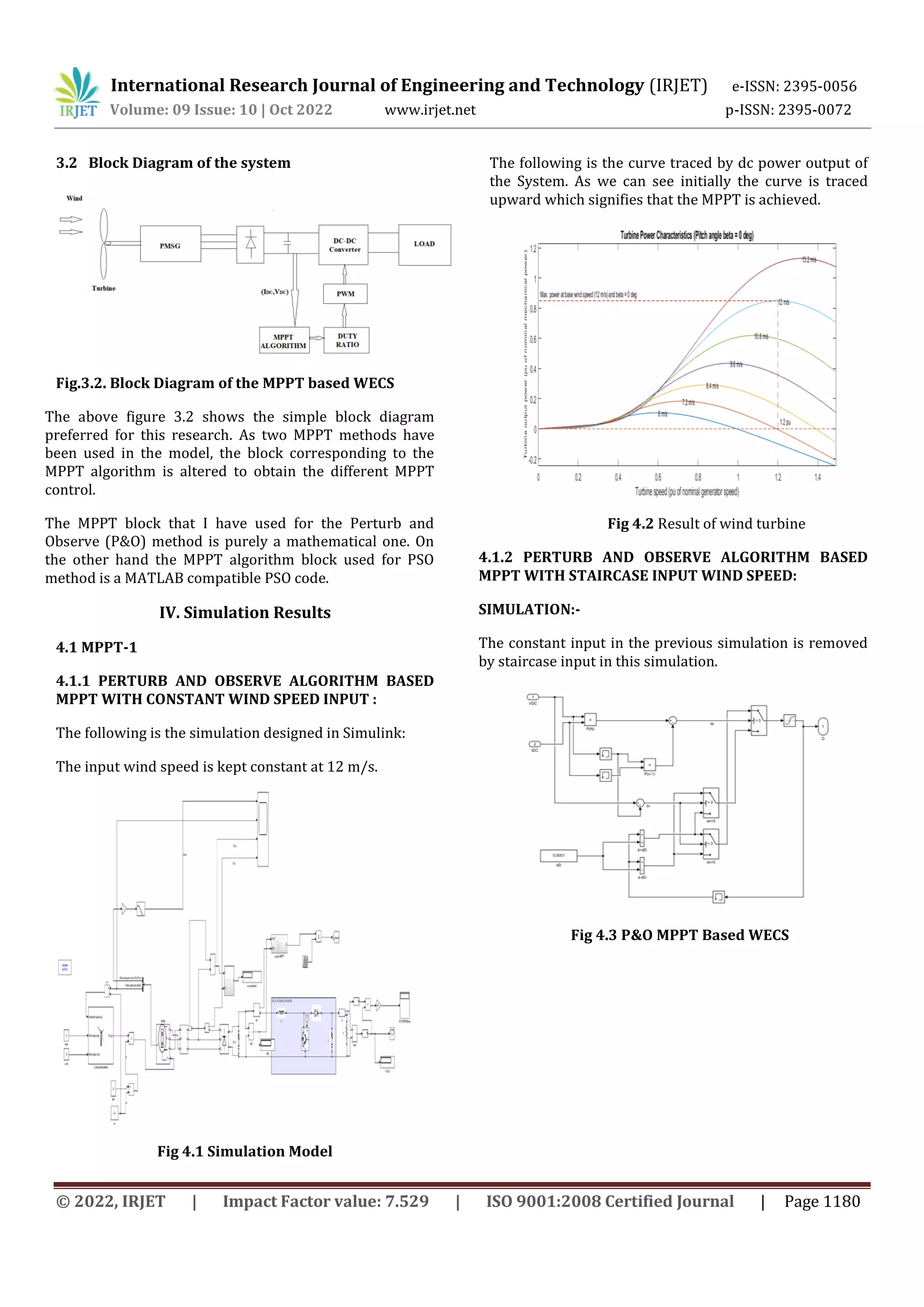 PERMANENT MAGNET SYNCHRONOUS GENERATOR BASED WIND ENERGY CONVERSION SYSTEM | PDF