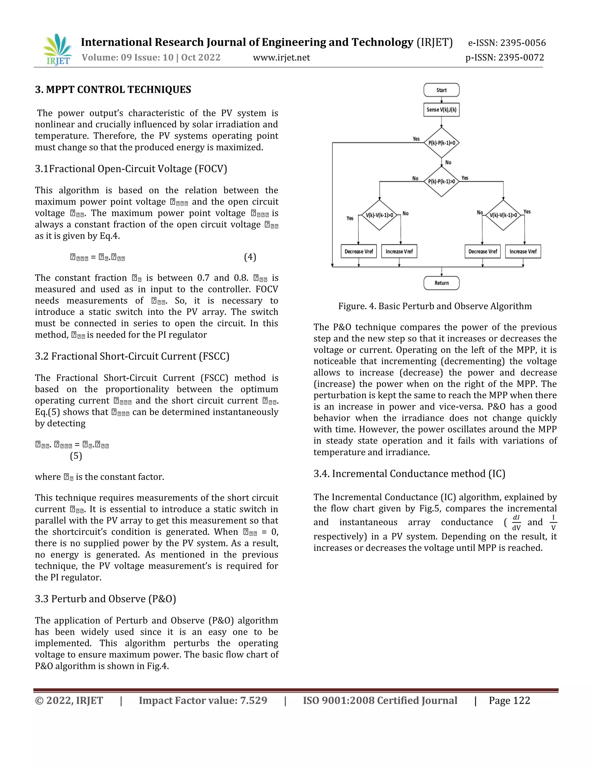 An Overview of MPPT for Photovoltaic Panels Using Various Artificial Intelligence Techniques | PDF