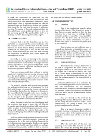 Quantitative Analysis of Equities using Machine Learning and Textual Analysis | PDF