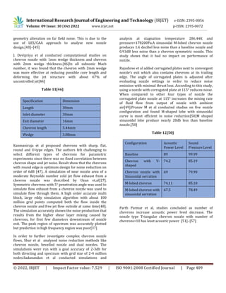 Jet noise reduction by chevrons : A review | PDF | Physics | Science