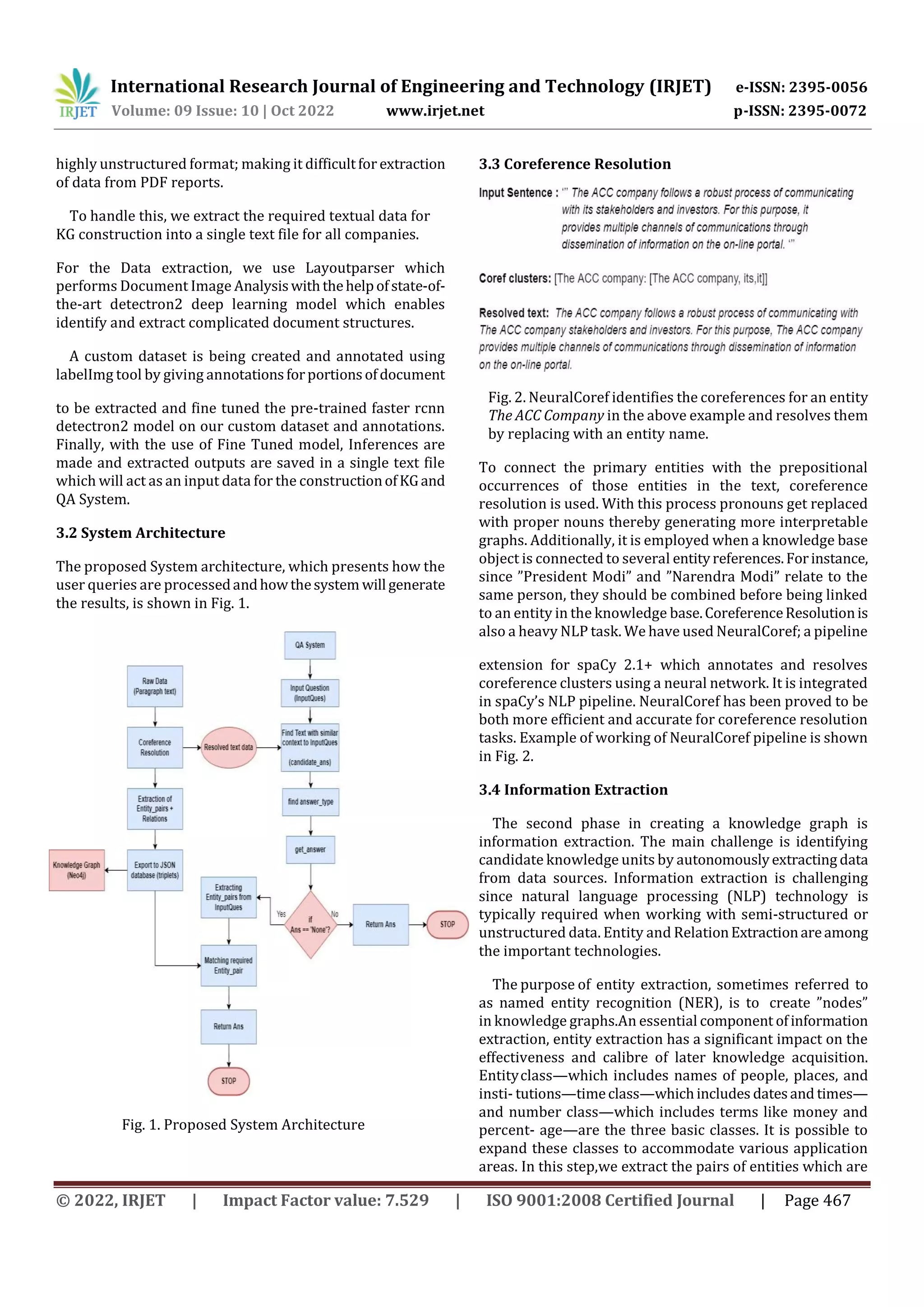 Knowledge Graph and Similarity Based Retrieval Method for Query Answering System | PDF