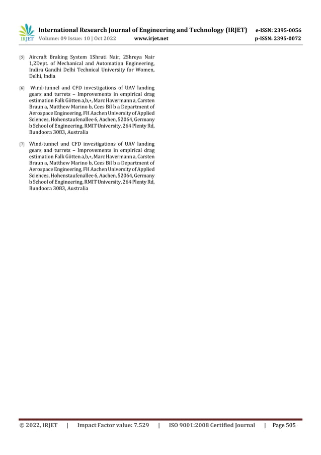 DESIGN AND ANALYSIS OF SLAT OPERATED BRAKING SYSTEM | PDF