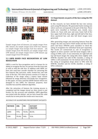 Face Mask Detection and Face Recognition Using Machine Learning | PDF | Technology & Computing