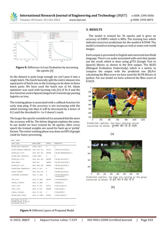 Automated Image Captioning – Model Based on CNN – GRU Architecture | PDF | Cameras and ...