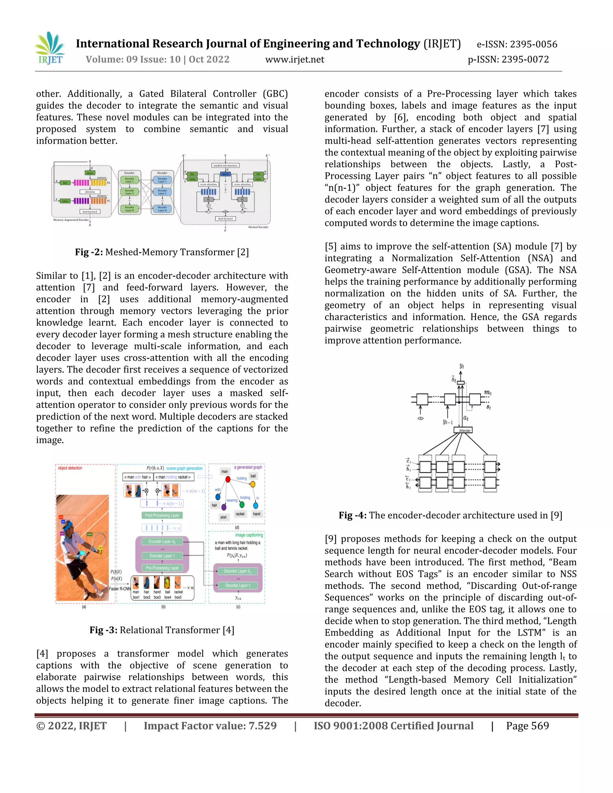 IMAGE CAPTIONING USING TRANSFORMER: VISIONAID | PDF