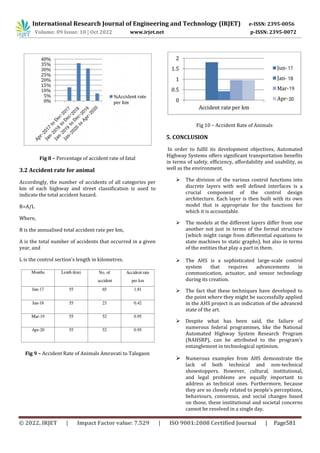 STUDY OF AUTOMATED HIGHWAY SYSTEMS AT AMRAVATI | PDF