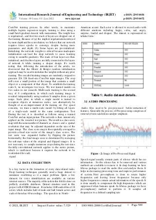 SPEECH EMOTION RECOGNITION USING LSTM | PDF