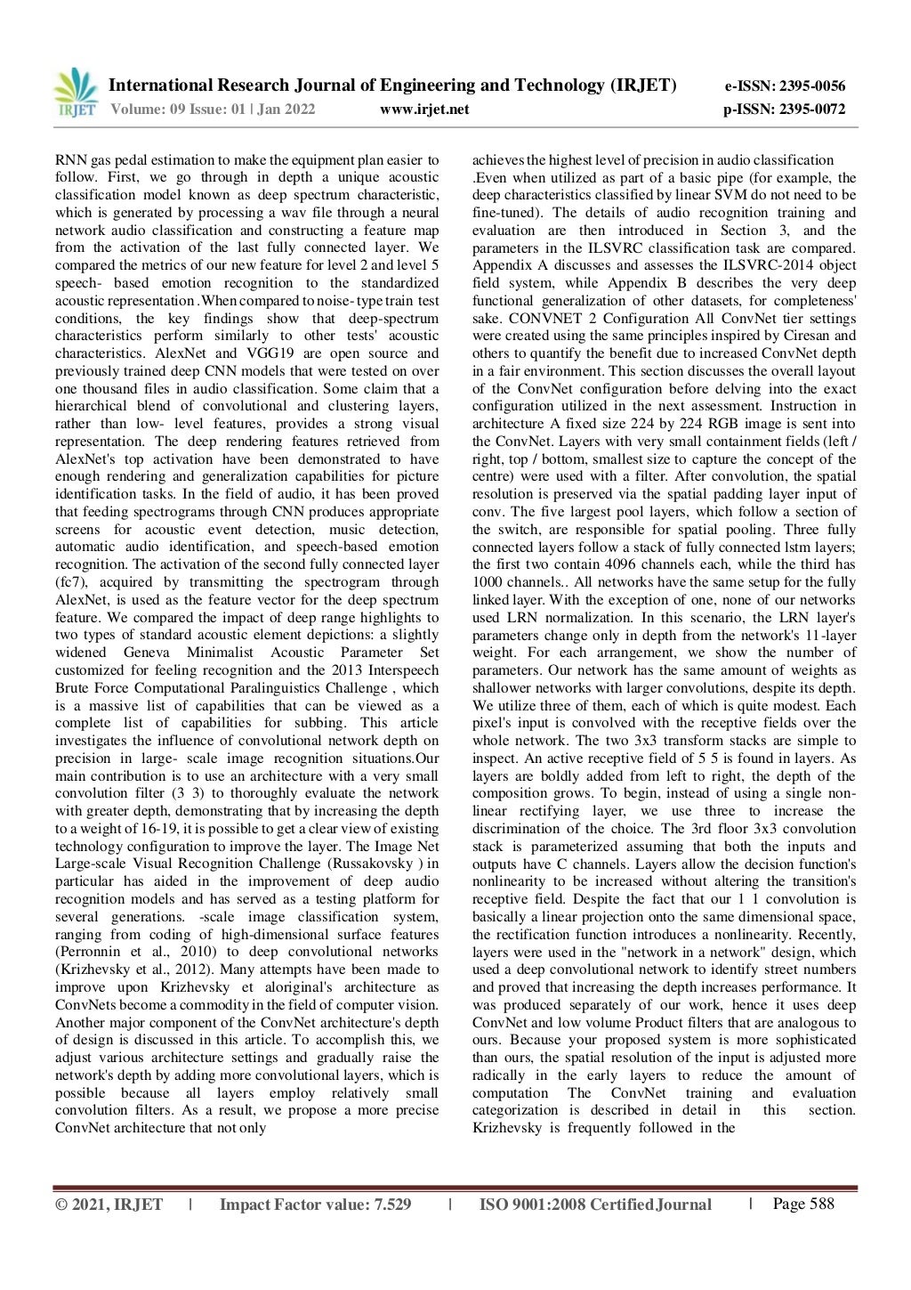 SPEECH EMOTION RECOGNITION USING LSTM | PDF