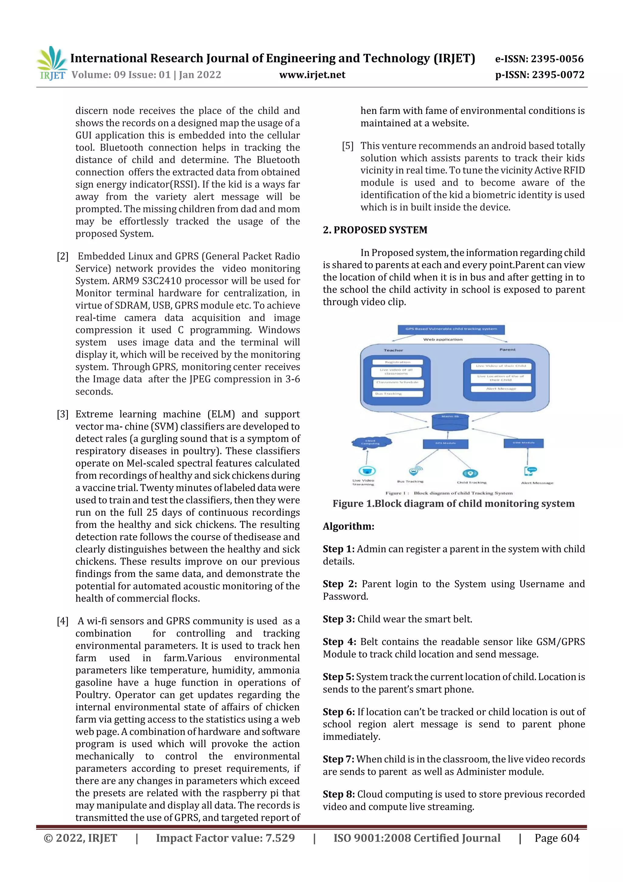 GPS BASED VULNERABLE CHILD TRACKING SYSTEM | PDF