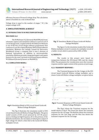 ZVS Circuit based – Cockcroft Walton High Voltage DC Generator | PDF