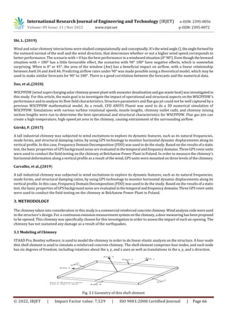 A Review study on the Comparative Study on Wind Load (Along & Across ...