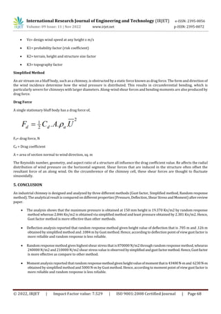 A Review study on the Comparative Study on Wind Load (Along & Across ...