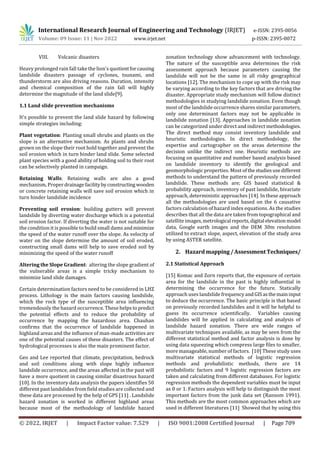 Landslide hazard zonation and evaluation using GIS and remote sensing: A Review | PDF